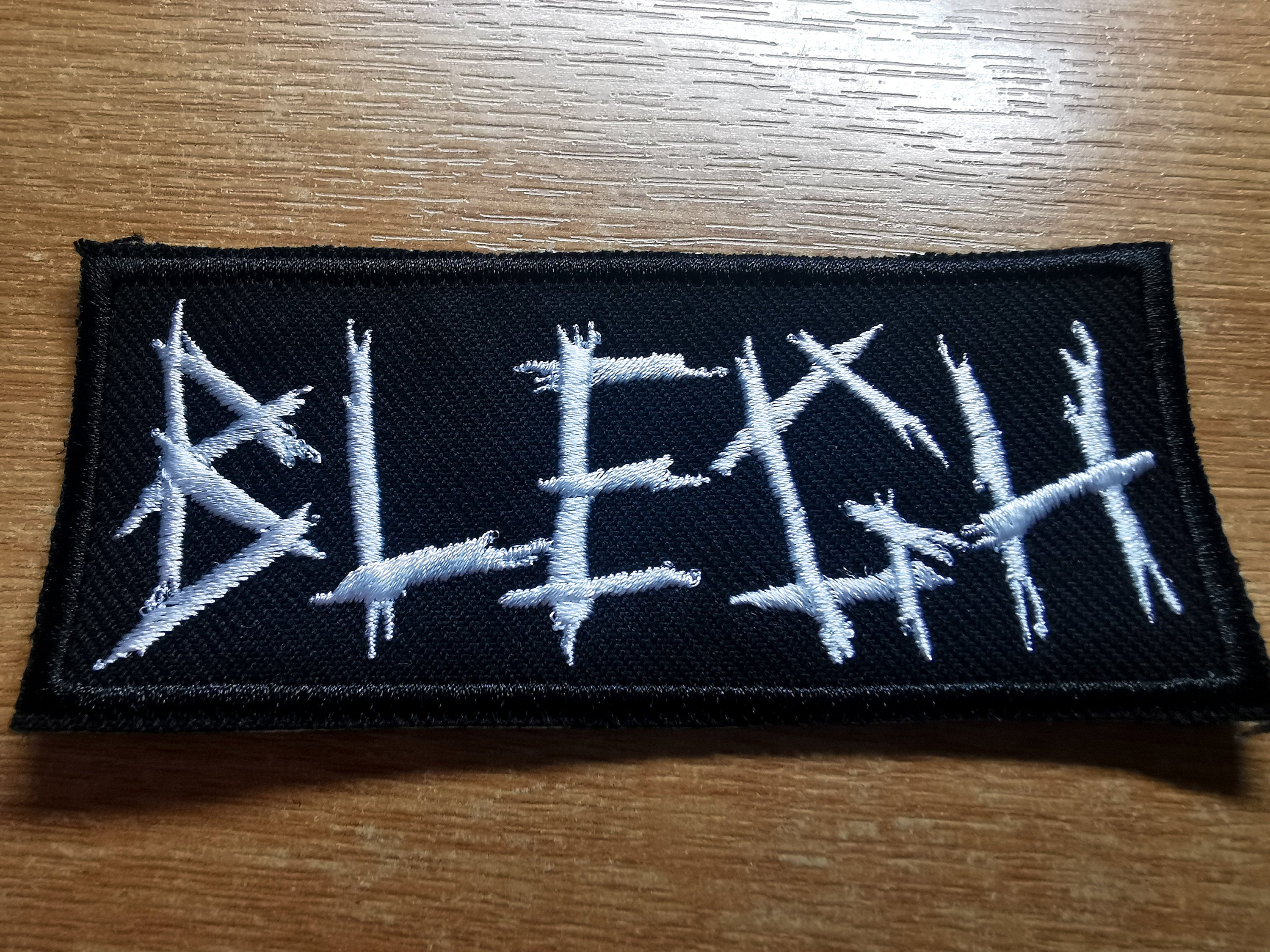 Blegh Metalcore Embroidered Patch Metal Breakdown Emo ...